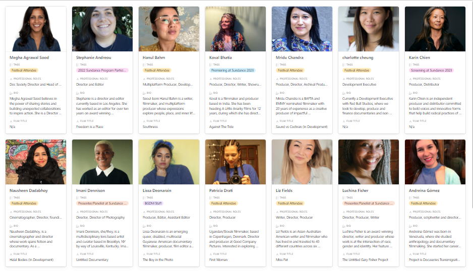 Meet the Members: Sundance 2023